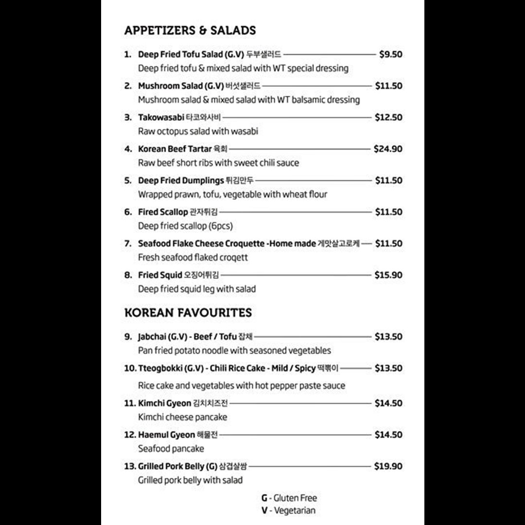 White Tomato Korean Bbq Restaurant