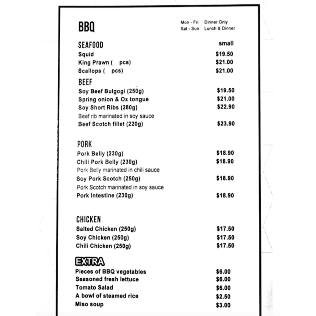 White Tomato Korean Bbq Restaurant